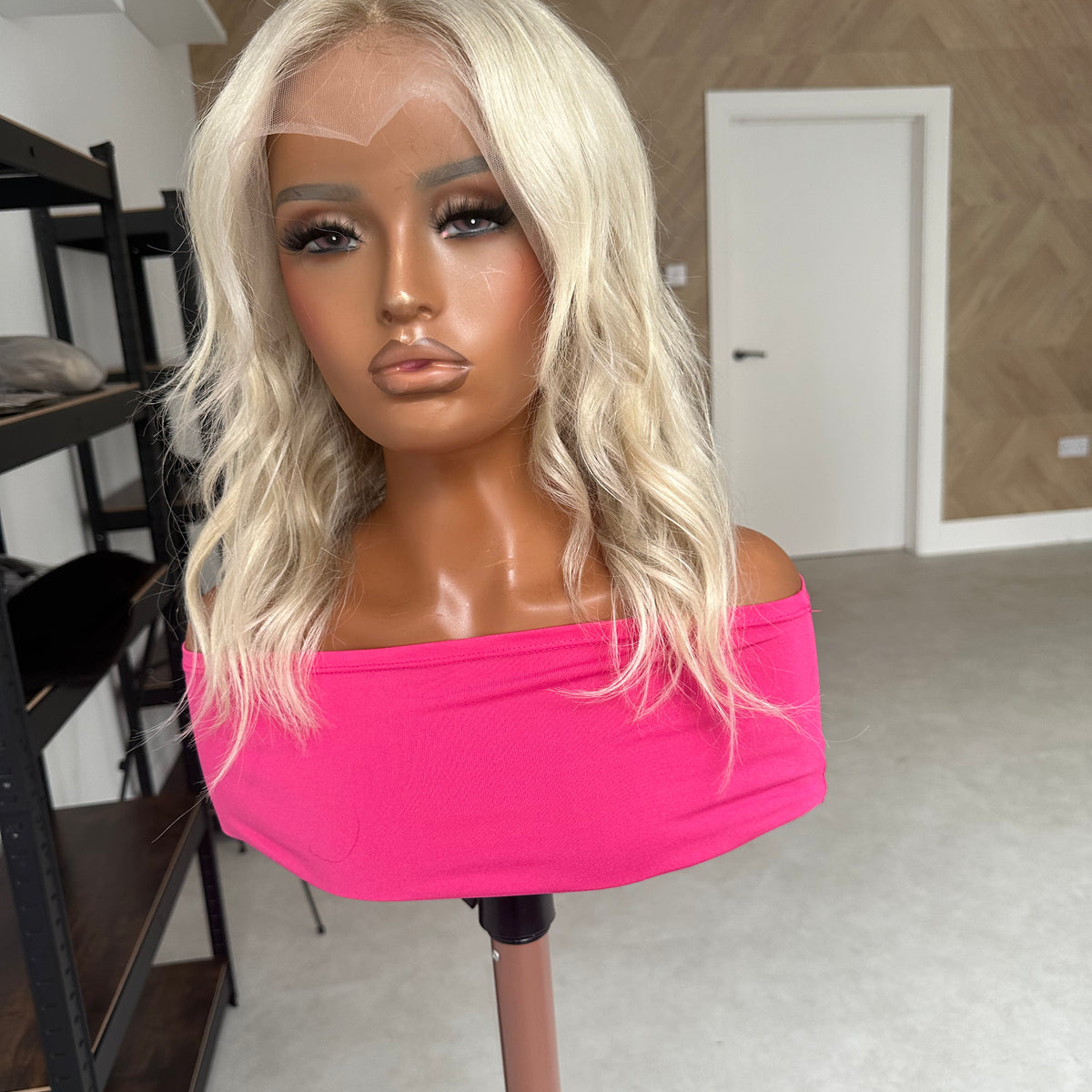 Dora | Short Blonde Wavy Remy Human Hair Wig – Eternal Wigs UK